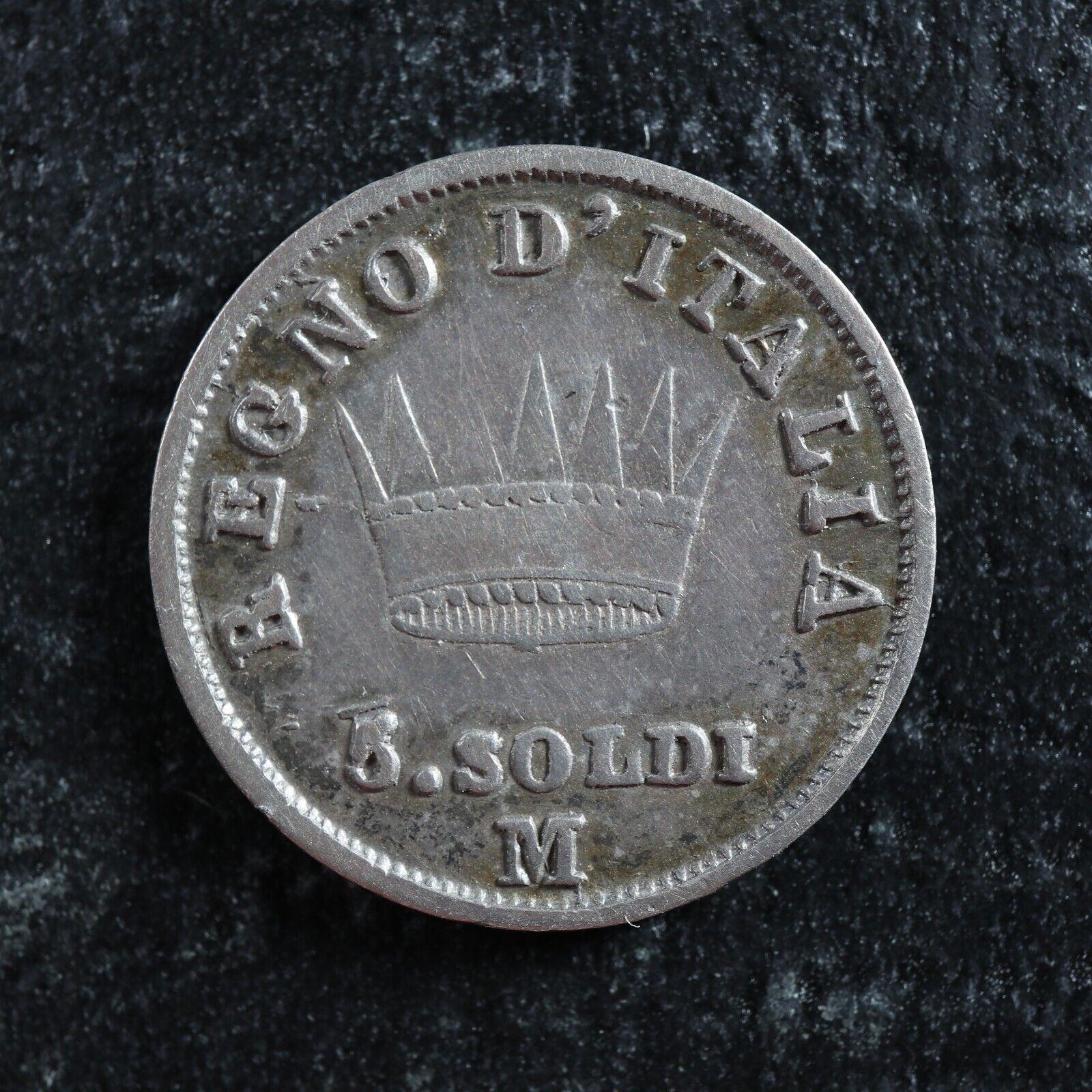 5 soldi 1811M Kingdom of Napoleon C#5.1 Silver Italian States – Jetons ...