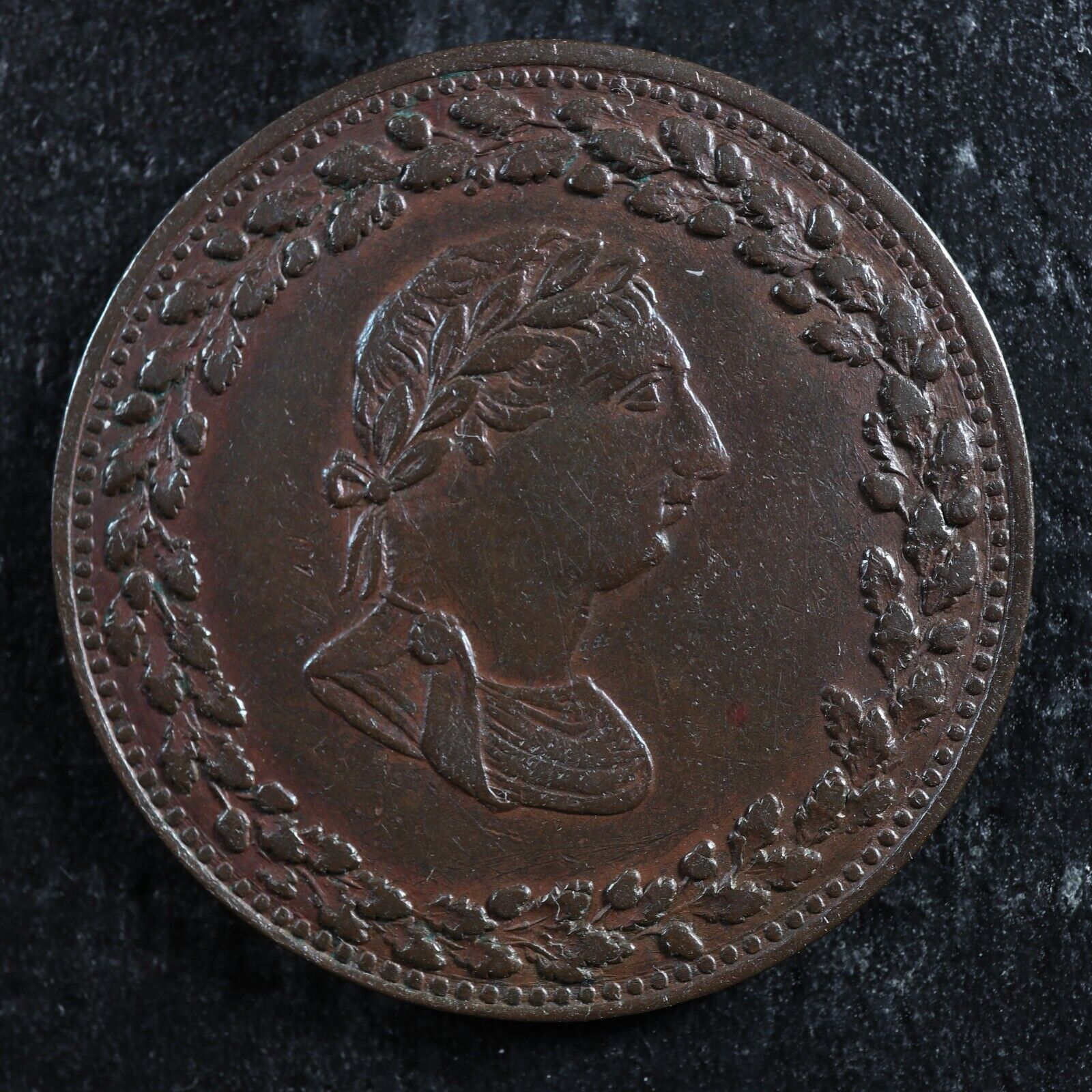 LC-48-24 Halfpenny token 1812 Lower Bas Canada Quebec Tiffin Breton 960 – Jetons Canada