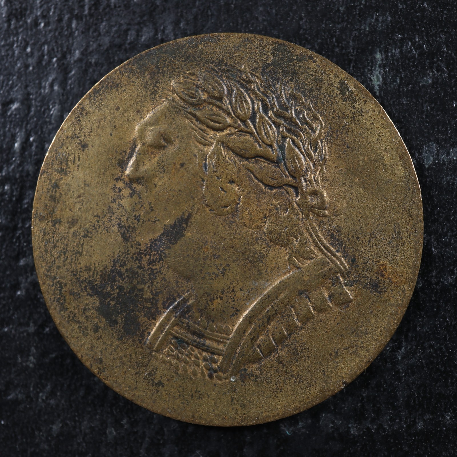 LC 60 15 1820 Token Lower Bas Canada Quebec Bust And Harp Breton 1012
