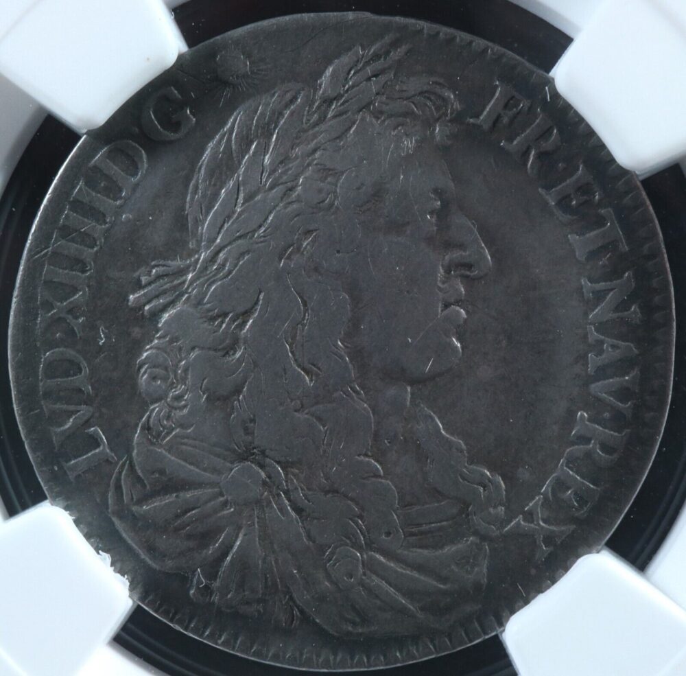 15 sols 1670A French Colonies NGC VF-30 USA US Canada New France Breton ...