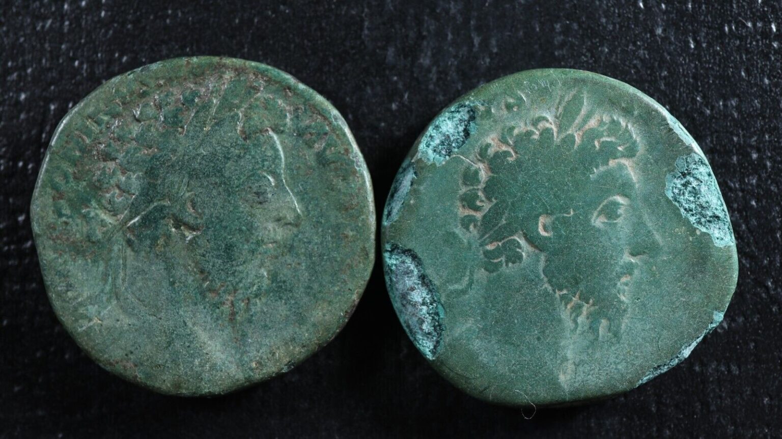 Duo Of Marcus Aurelius Sestertius Rome Marc Aurèle Sesterce Jetons Canada