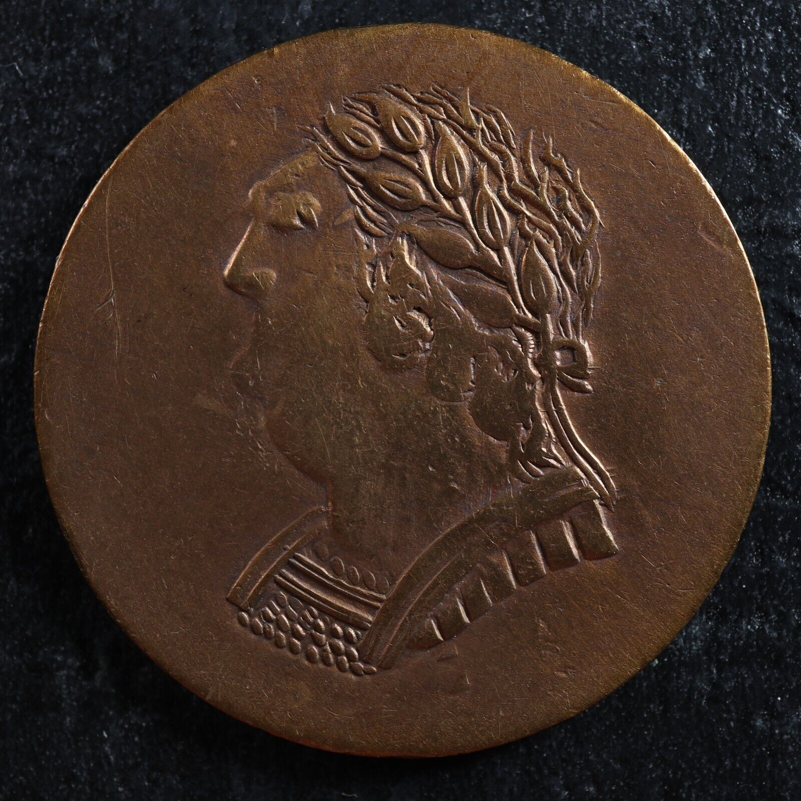 LC-60-15 1820 token Lower Bas Canada Quebec Bust and Harp Breton 1012 ...