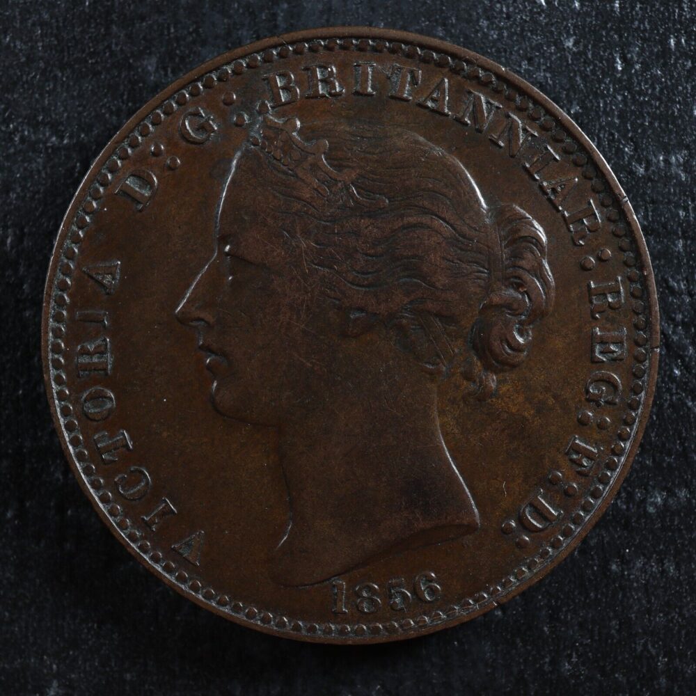 NS-6A1 One penny token 1856 Canada Nova Scotia Mayflower Breton 875 ...