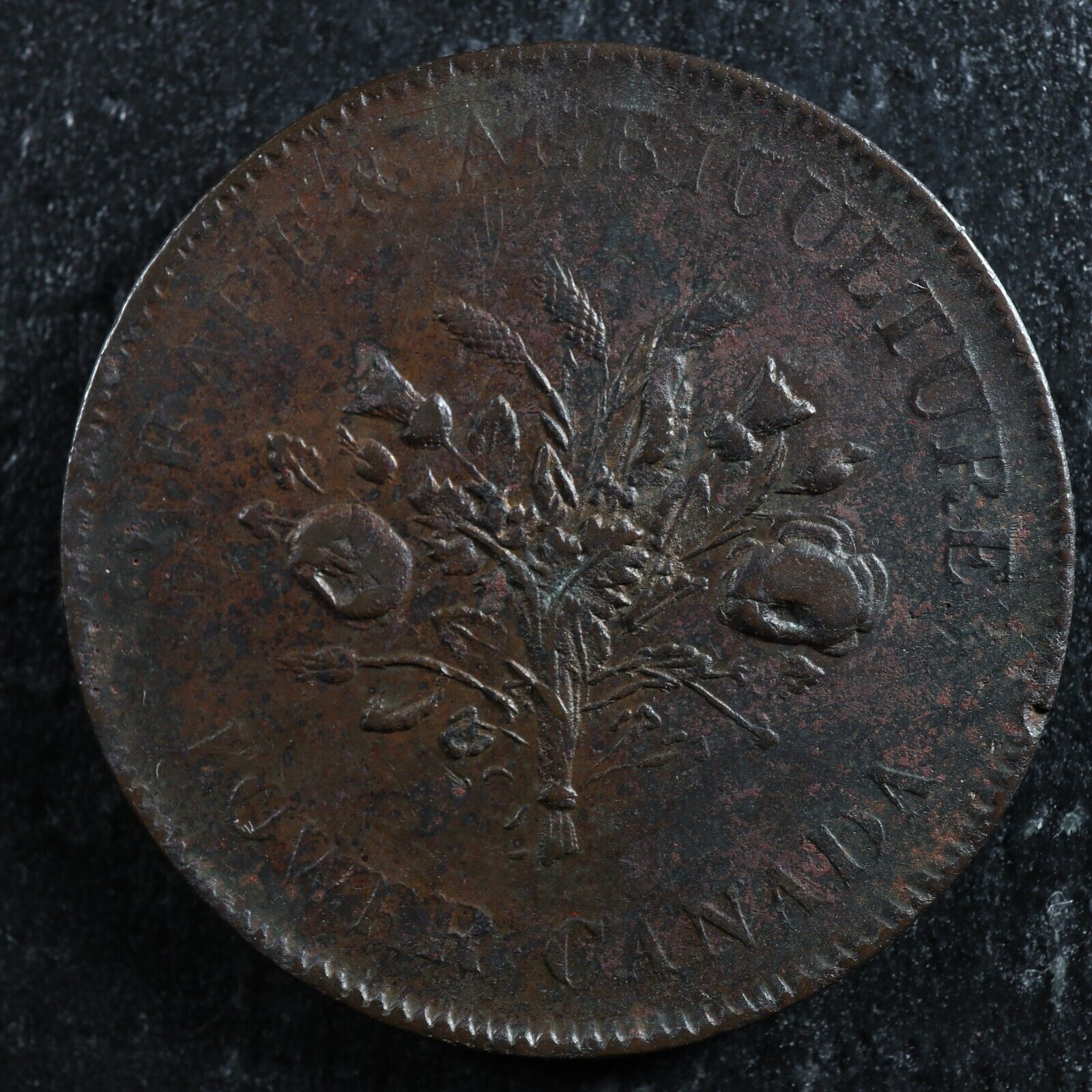 LC-2A2 Un Sous token Lower Bas Canada Bank of Montreal Québec Bouquet ...