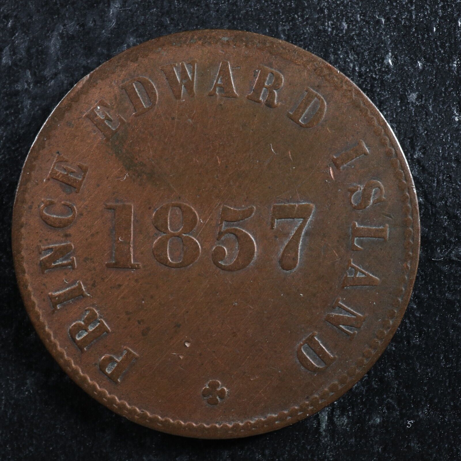 PE-7C3 1857 Prince Edward Island token PEI Canada Breton 919 – Jetons ...