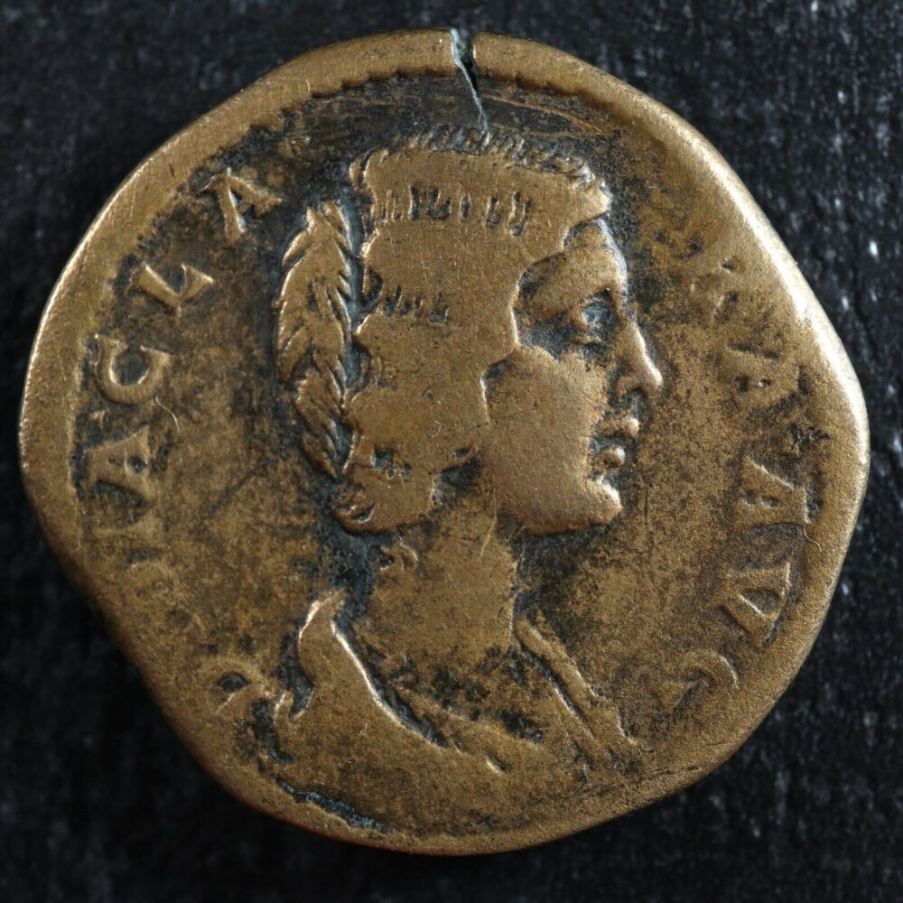 Didia Clara Sestertius 193 Rome RIC 20 Hilaritas Daughter of Didius ...