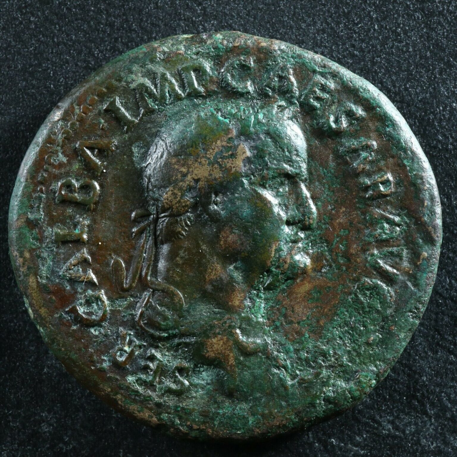 Galba Sestertius 68-69 Rome RIC 393 Roma Sesterce – Jetons Canada