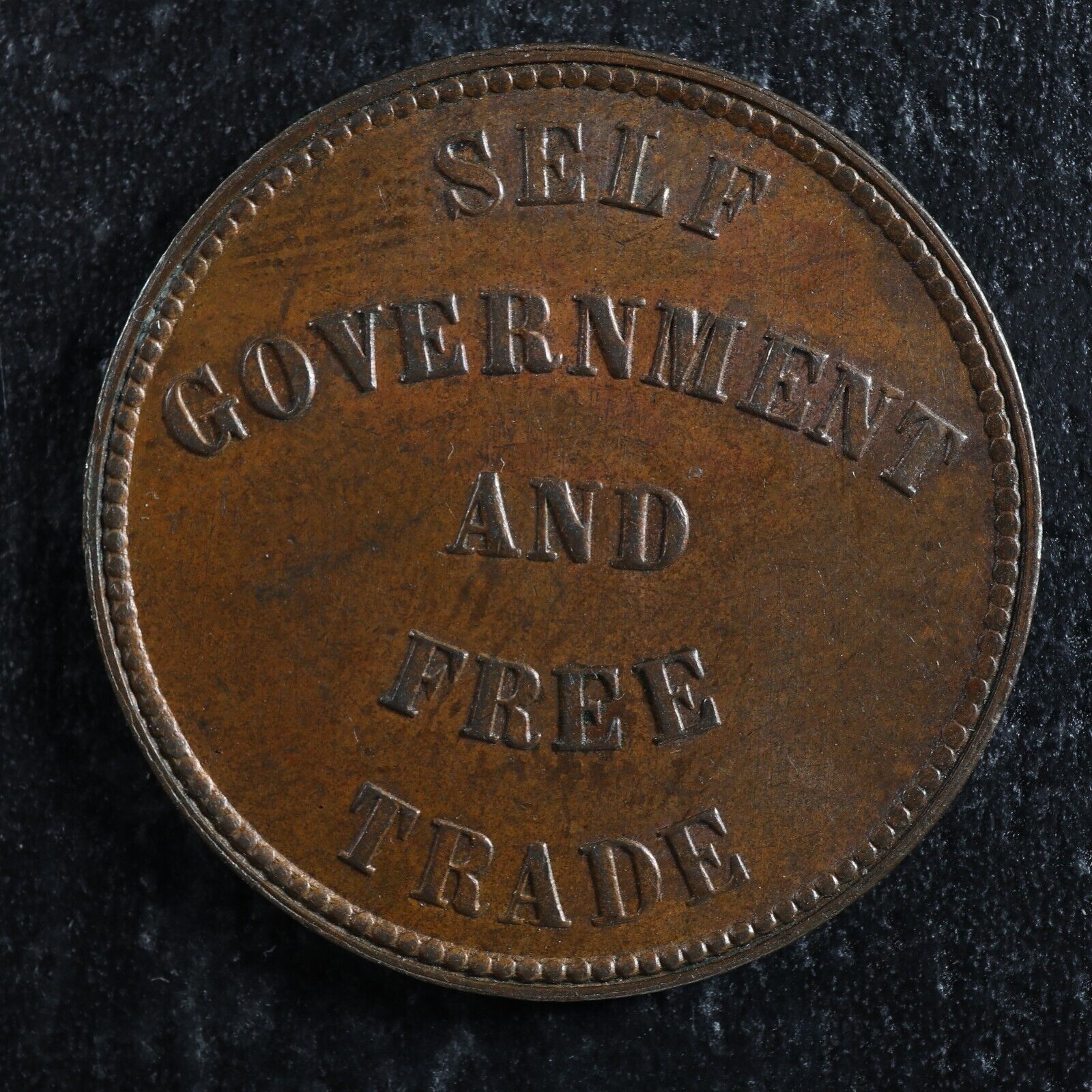 PE-7C1 1857 Prince Edward Island token PEI Canada Breton 919 – Jetons ...