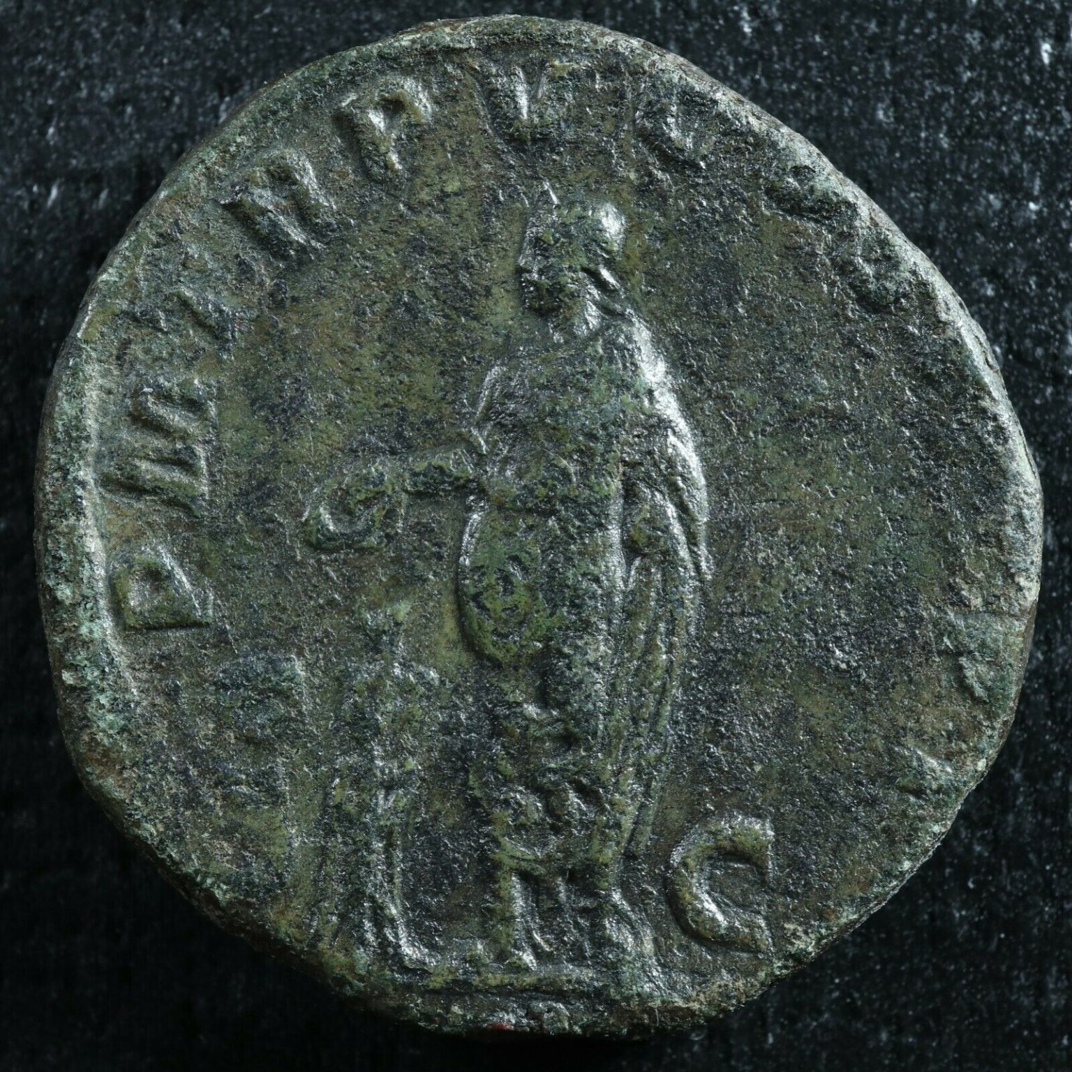 Severus Alexander Sestertius 226 Rome RIC 446c Emperor sacrificing at ...