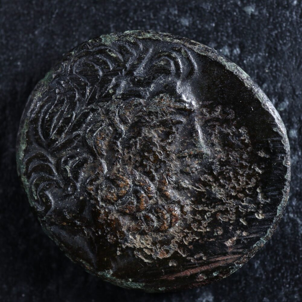 Amisos Pontos AE20 circa -85 to -65 Mithradates VI Eupator Zeus Eagle ...